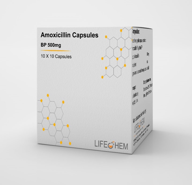Flucloxacillin and Amoxicillin Capsules - Lifechem Healthcare