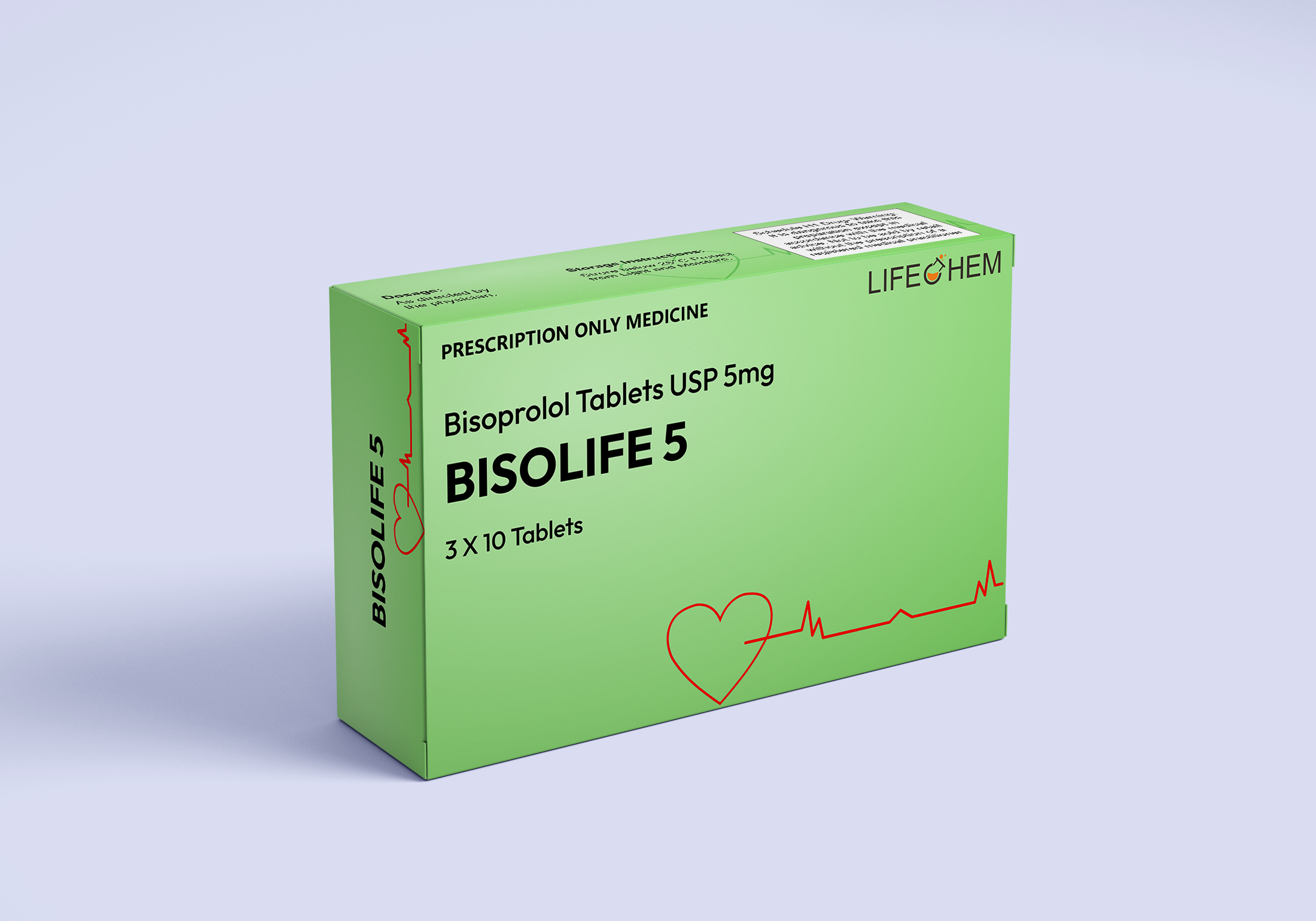 Bisoprolol Tablets - Lifechem Healthcare
